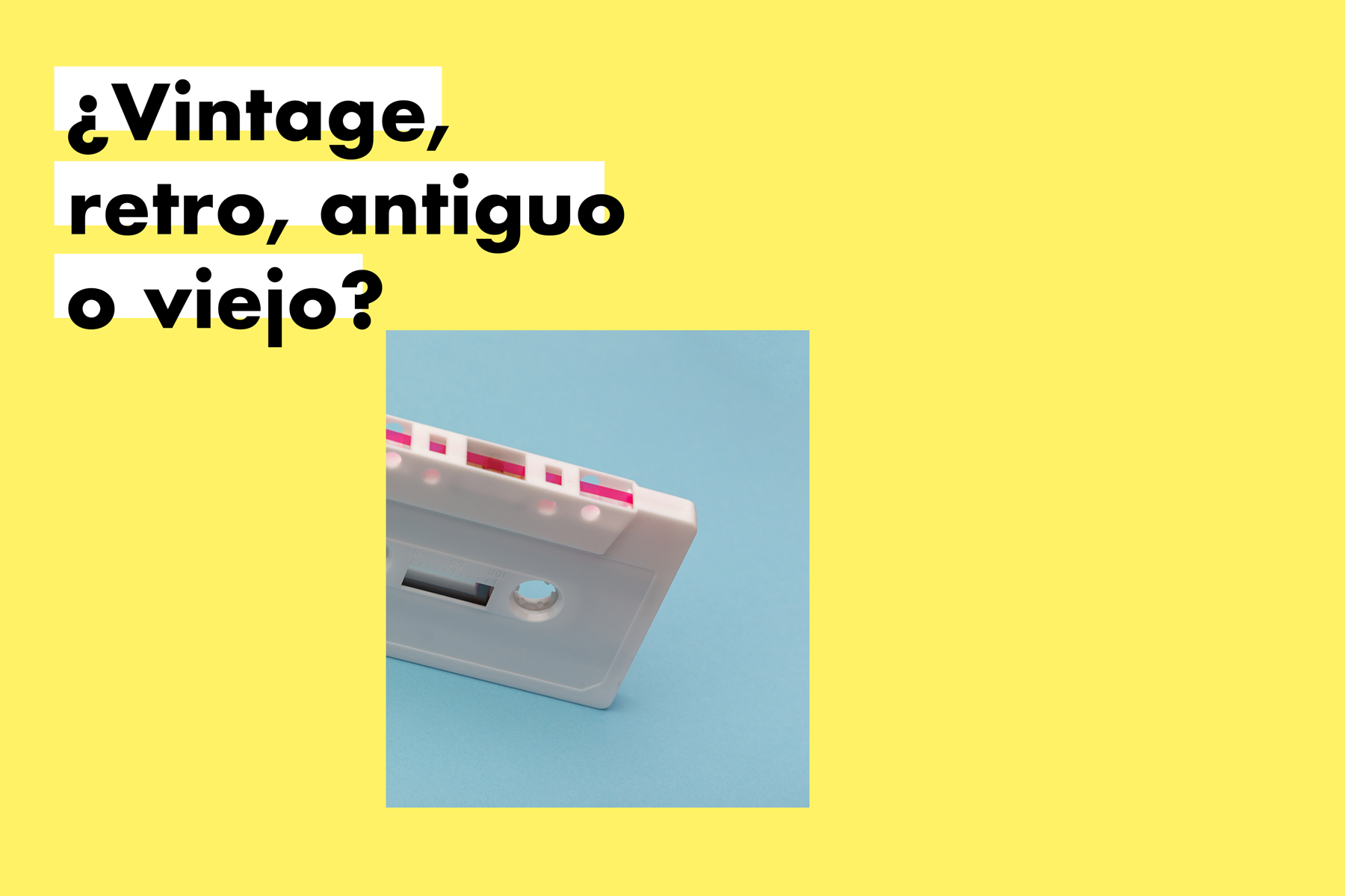 ¿Vintage, retro, antiguo o viejo? – Ghetto Gato Vintage